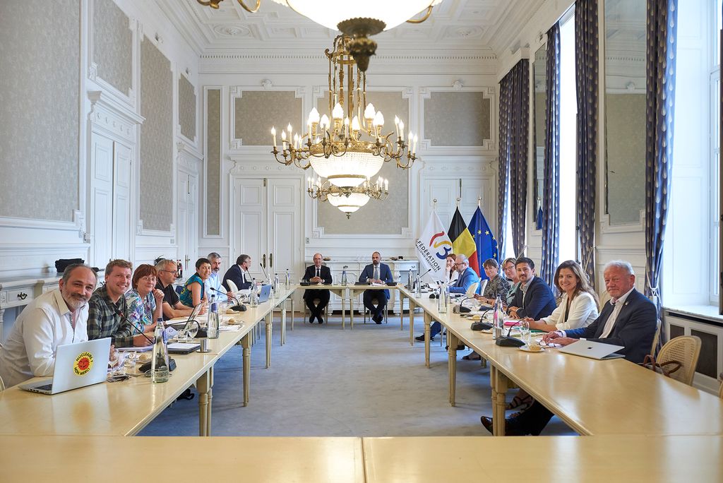 La Conférence Des Présidents Parlement De La Fédération Wallonie